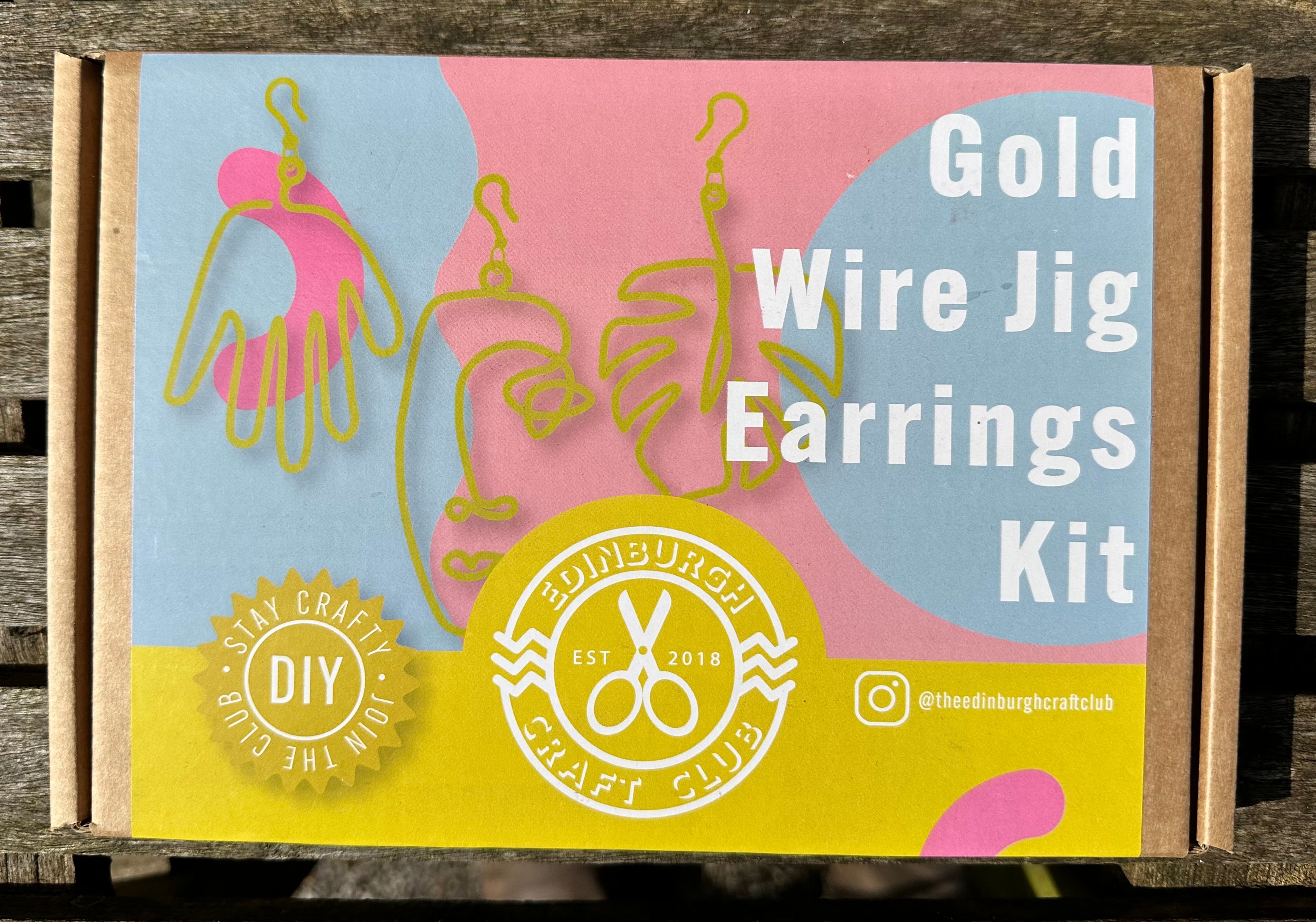 Gold Wire Jig Earrings Kit 👂 – Crowstick Interiors